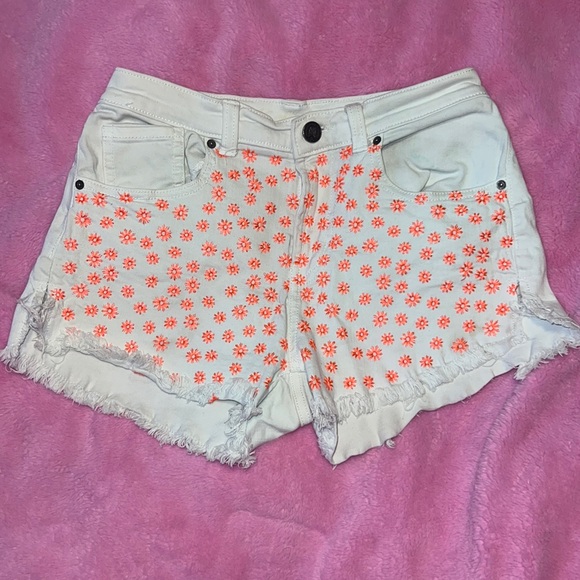 Victoria's Secret | Shorts | Victorias Secret High Rose White Floral ...